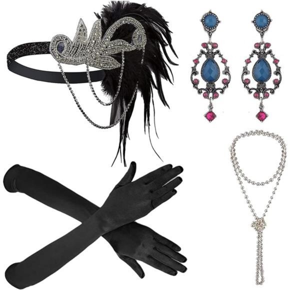 Accessories | 192s Great Gatsby Accessories Set For Women M29 | Poshmark